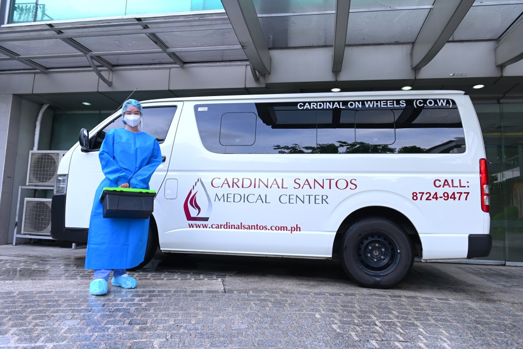 Cardinal on Wheels (C.O.W.) Laboratory Home Service - Cardinal Santos ...