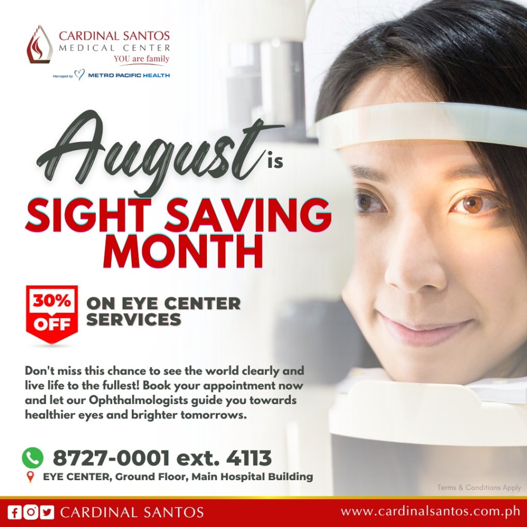 Cardinal Santos Celebrates Sight Saving Month - Cardinal Santos Medical ...